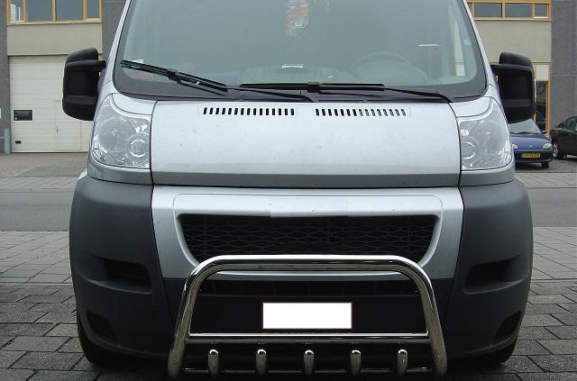 Peugeot Boxer 2006 - 2014 L4 pushbar met carterbescherming